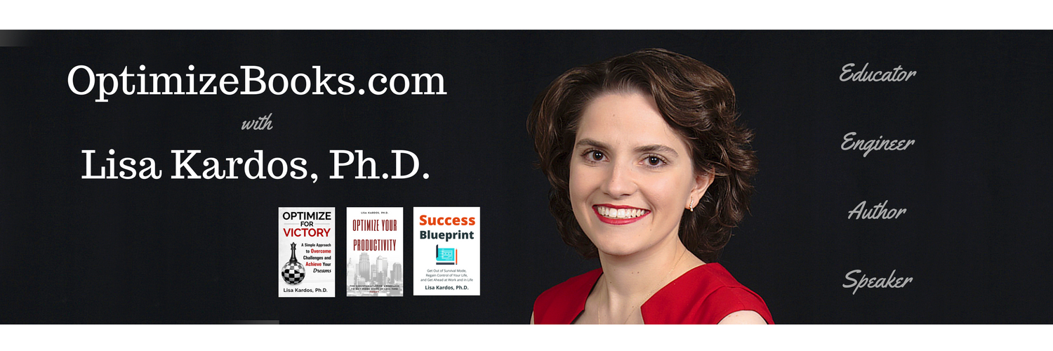 Optimize Blog - Optimize Books with Dr. Lisa Kardos